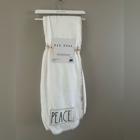 Rae Dunn | Bedding | Rae Dunn Peace Rainbow Edging 5 X 60 | Poshmark